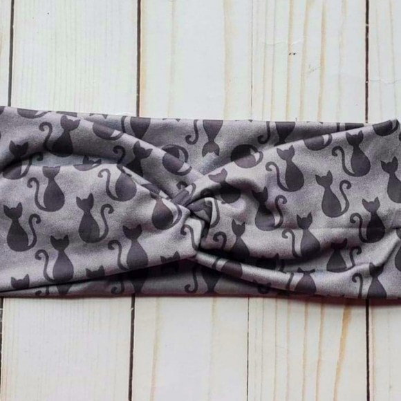Handmade | Accessories | Headband Cats Black | Poshmark